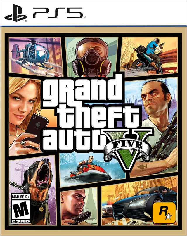 Grand Theft Auto V - Playstation 5 – Blue Shell Gaming